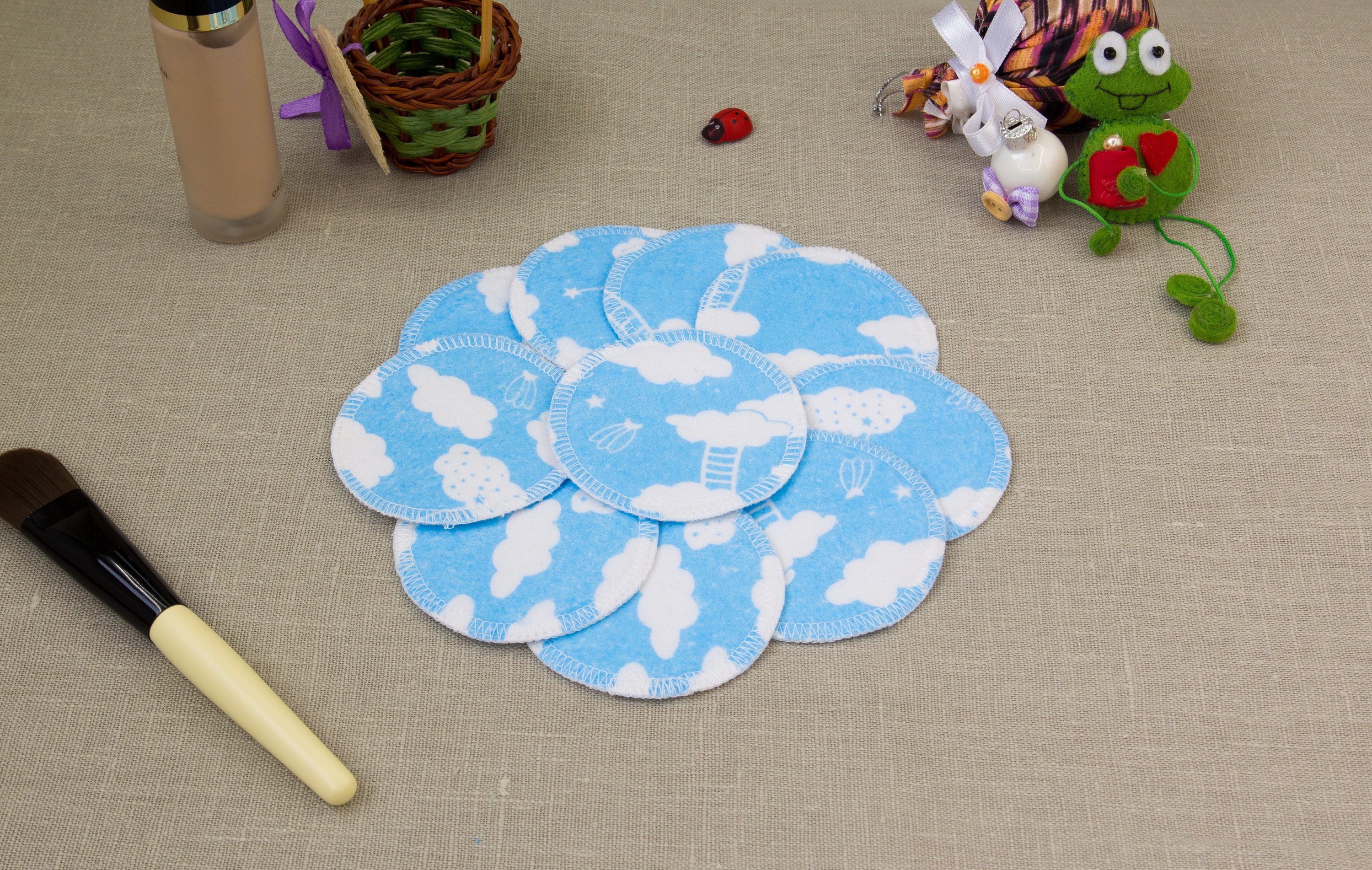 Reusable Cotton Pads, Facial Rounds, Cleansing Pads, Reusable Pads ...