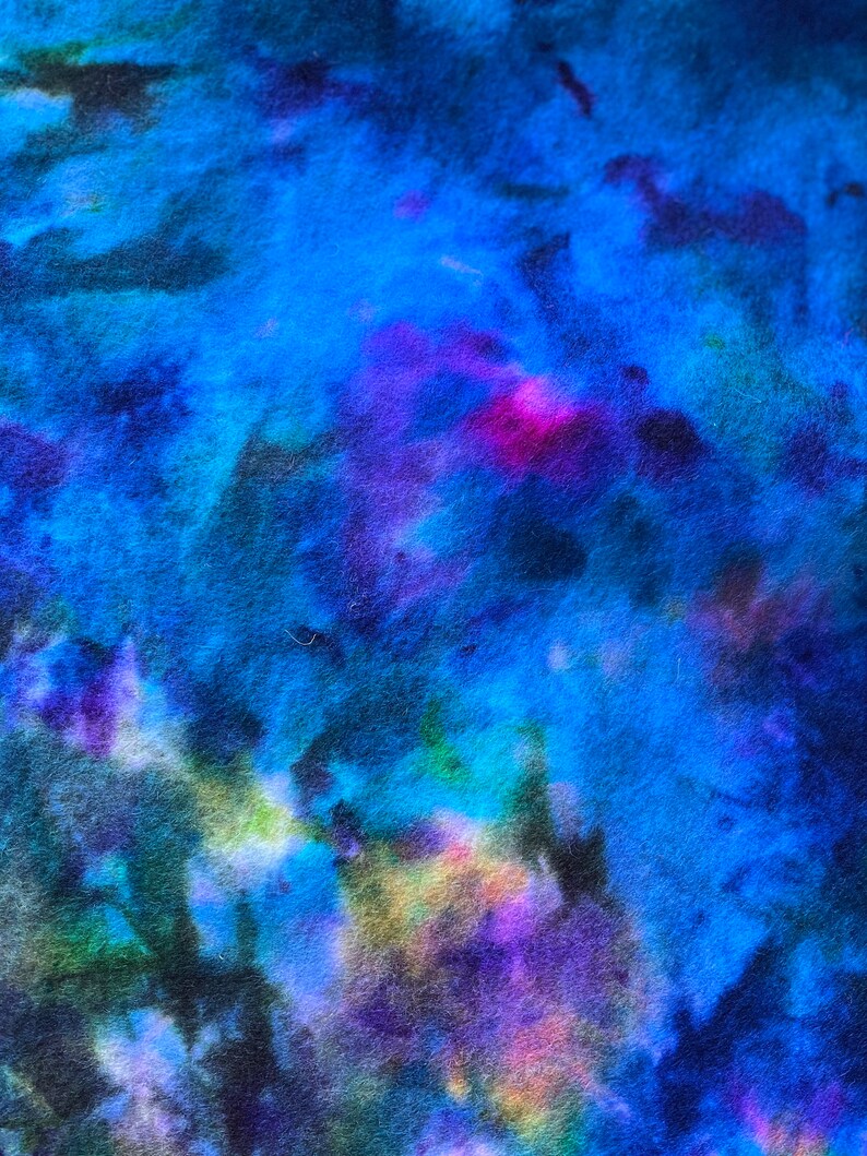 Celestial Felt, Hand Painted in Glorious Vibrant Colours. 20cm ...