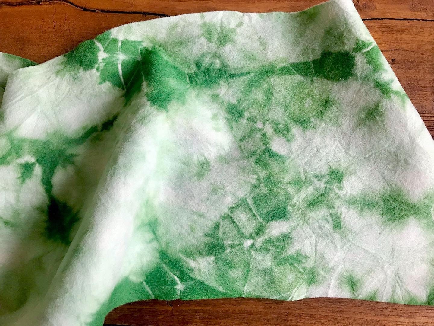 Wool Felt, Tie Dyed, Splotchy Blotchy Fun Tones, Extra Wide. 15 Cm ...
