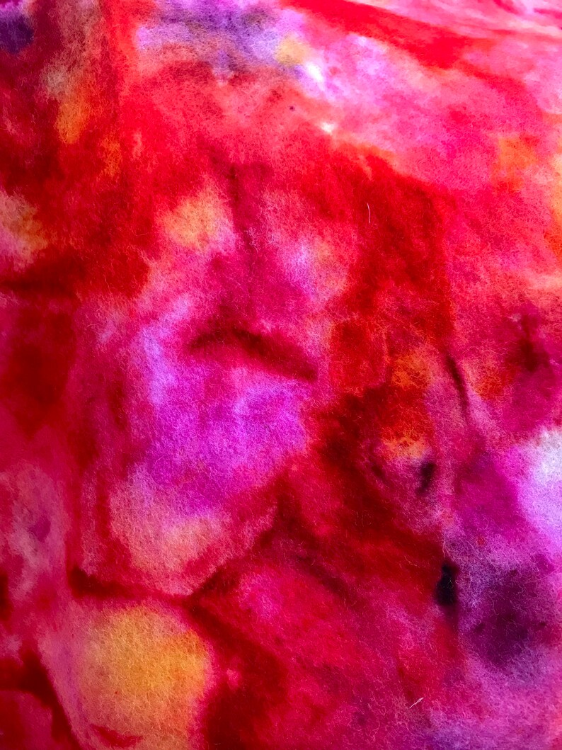 Celestial Felt, Hand Painted in Glorious Vibrant Colours. 20cm ...