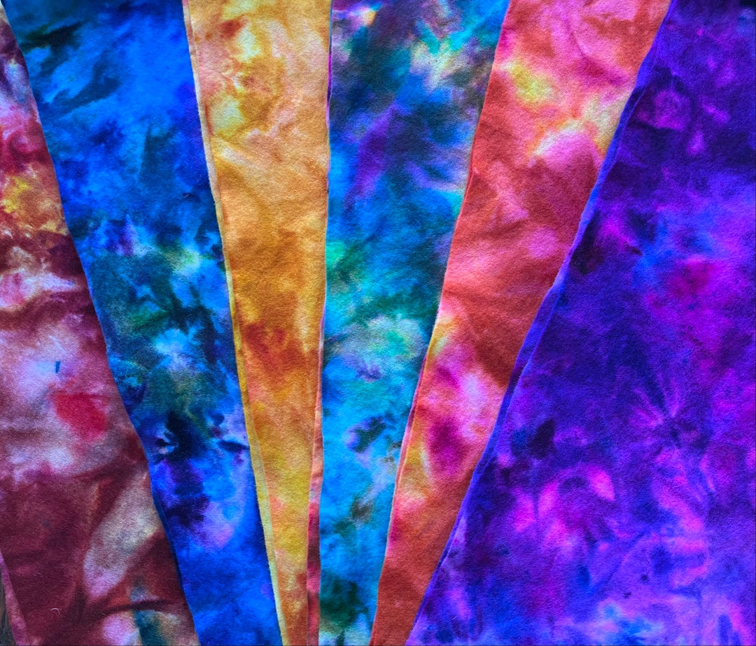 Celestial Felt, Hand Painted in Glorious Vibrant Colours. 20cm ...