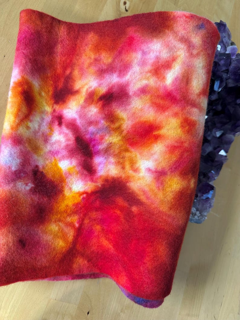 Celestial Felt, Hand Painted in Glorious Vibrant Colours. 20cm ...