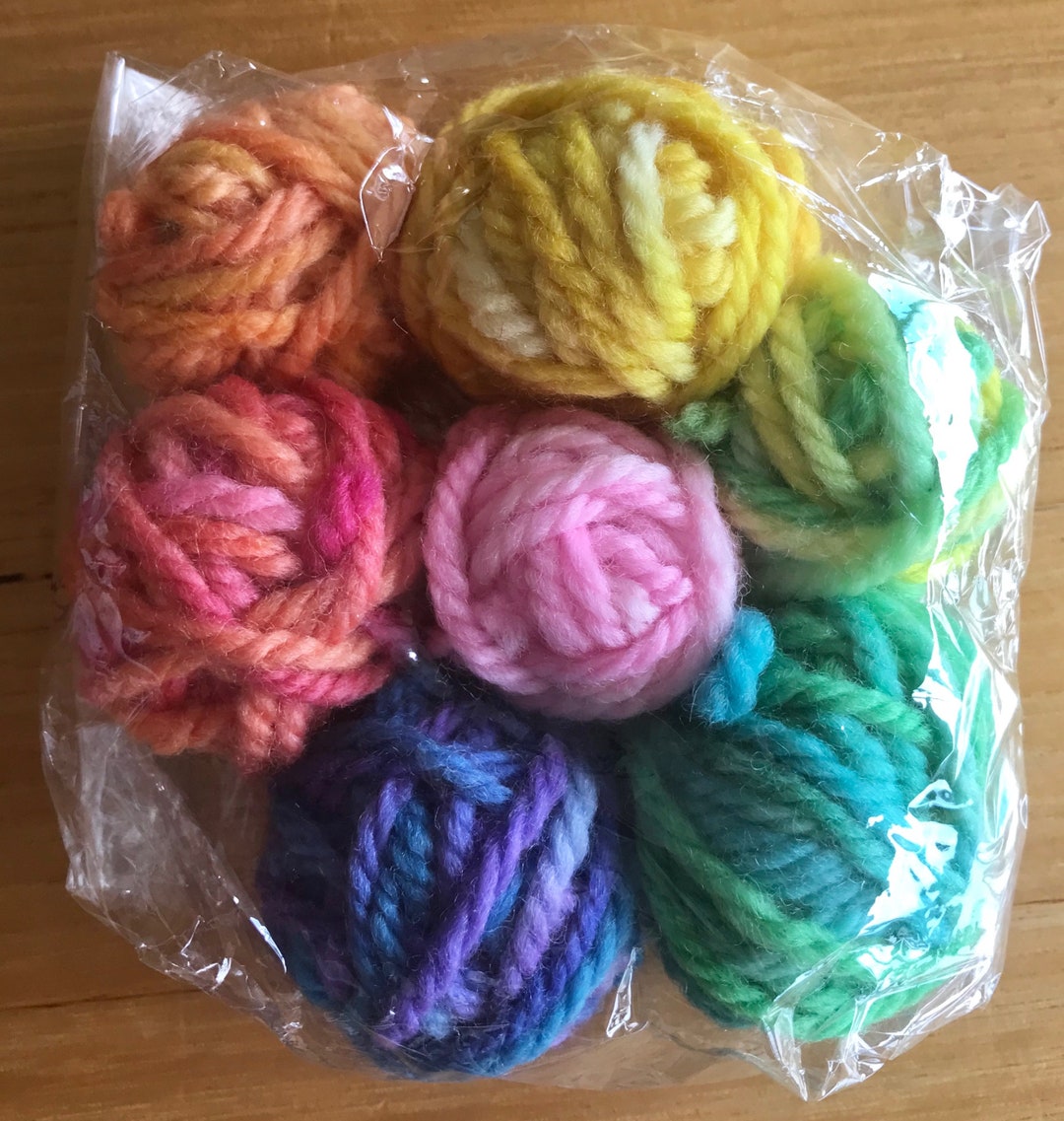 Wool Gift Pack- Rainbow Wool - Etsy