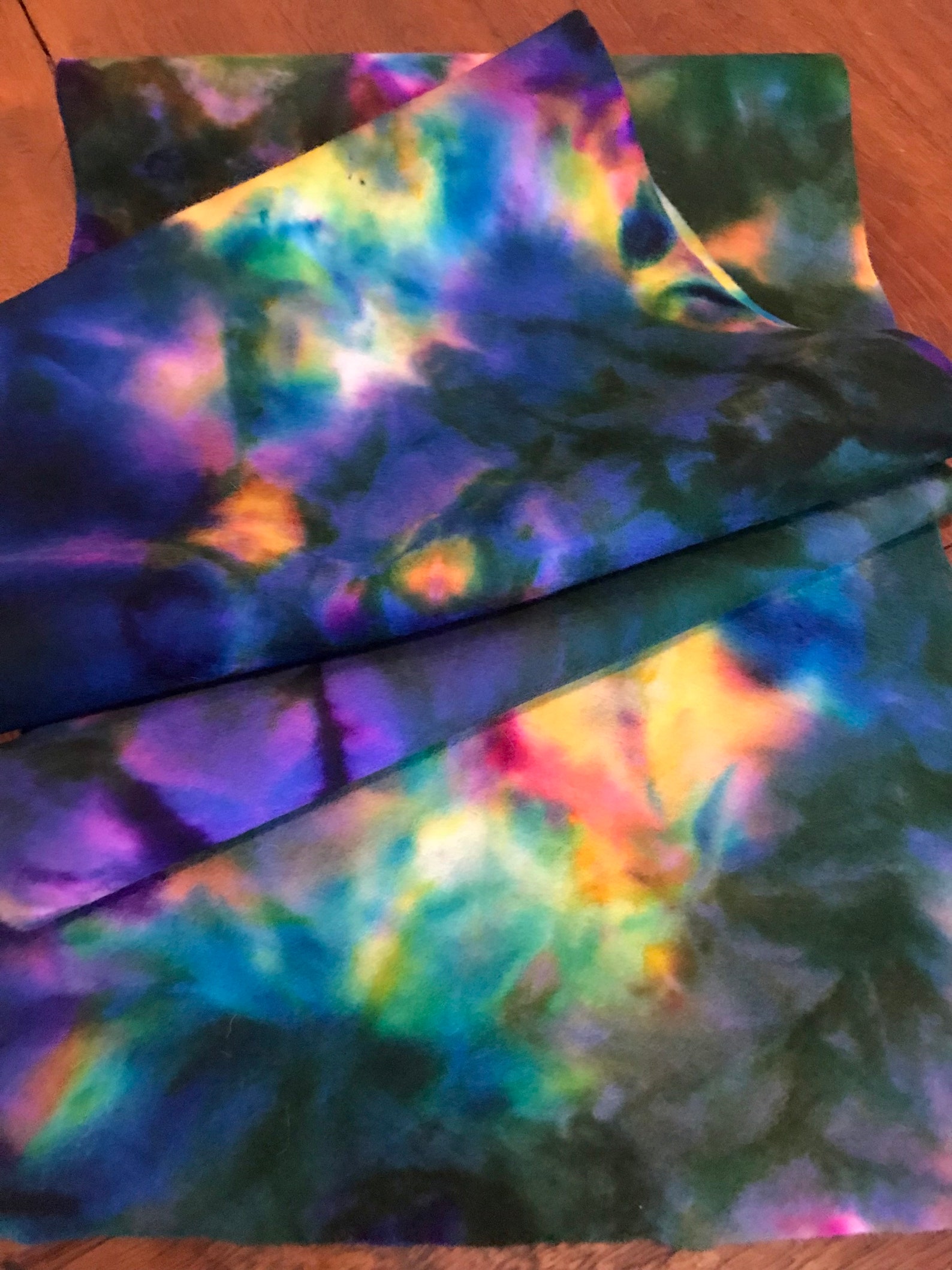 Celestial Felt, Hand Painted in Glorious Vibrant Colours. 20cm ...