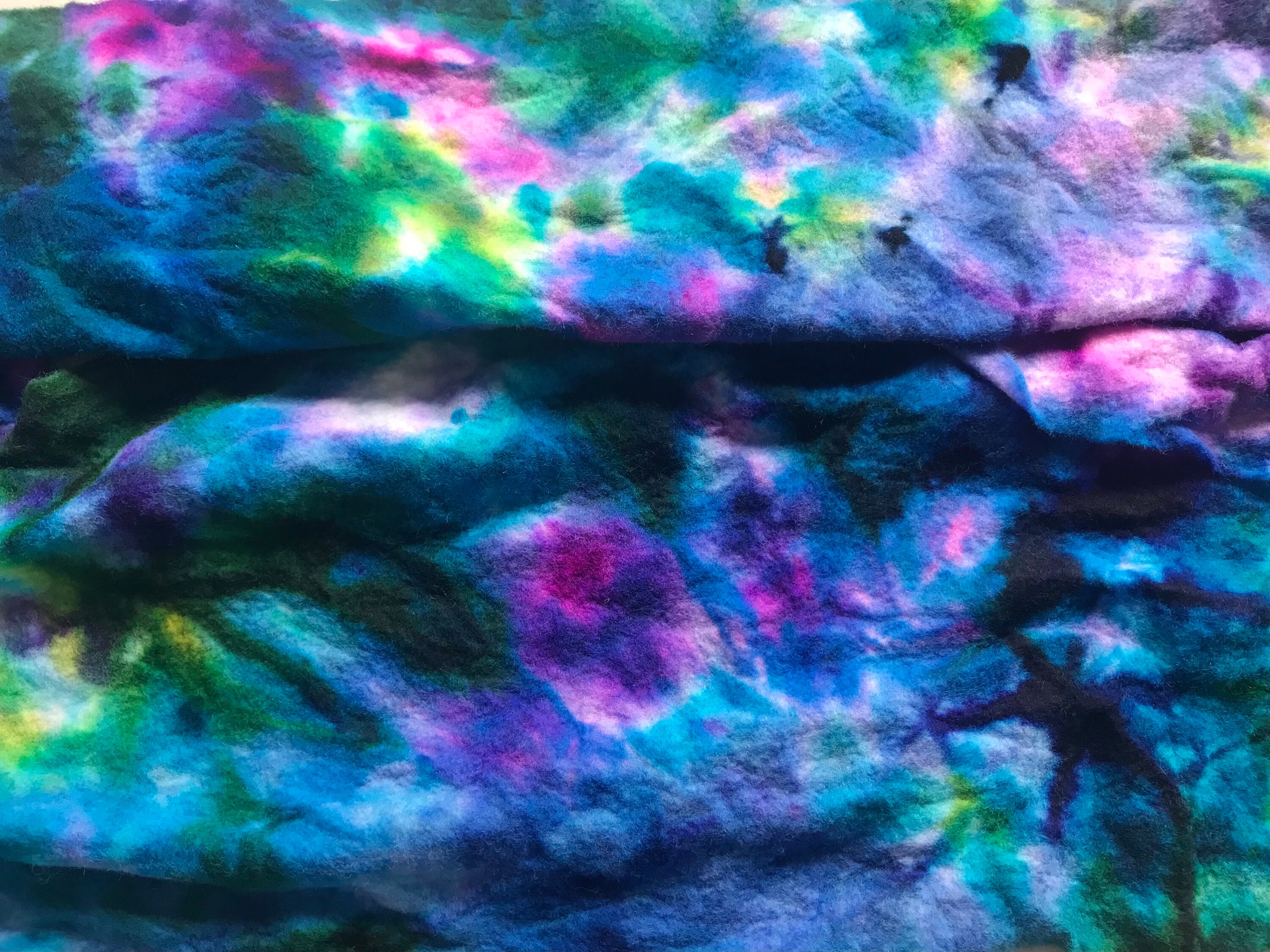 Celestial Felt, Hand Painted in Glorious Vibrant Colours. 20cm ...