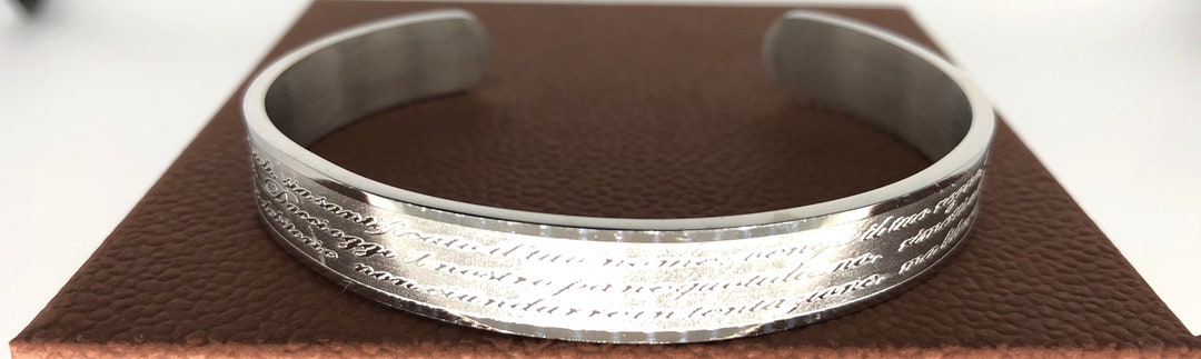 Our Father Lord's Prayer in Italian Preghiera Del Padre Nostro in ...