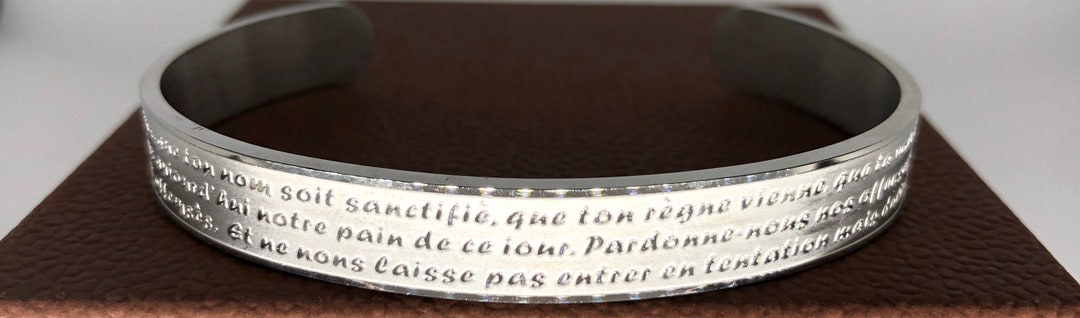 Our Father Lord's Prayer in French Notre Père Notre Père En Anglais - Etsy