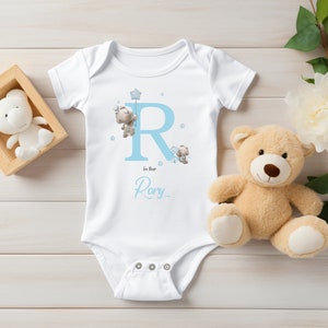 Personalised Hello World Baby Sleepsuit Bodysuit Vest Bib, New Baby Boy ...