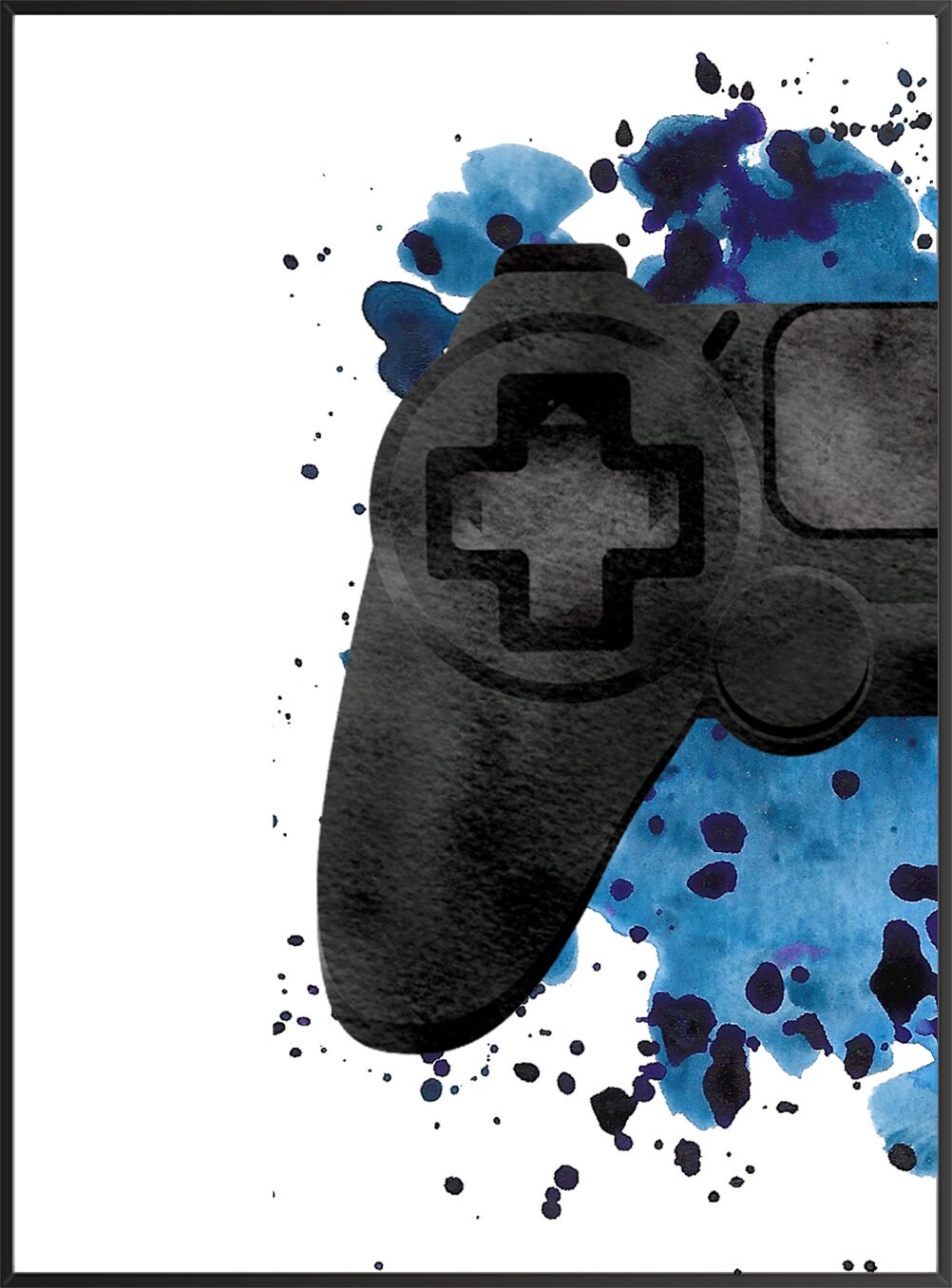 Playstation Xbox Inspired Gaming Prints Personalised Gamer - Etsy UK