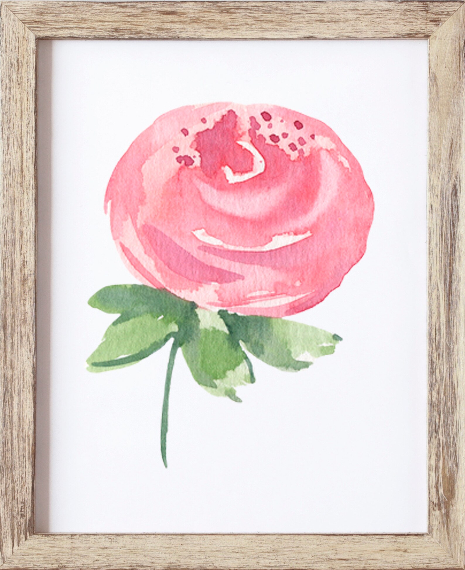 Flower Print Botanical Print Pink Flower Wall Art Peony - Etsy UK