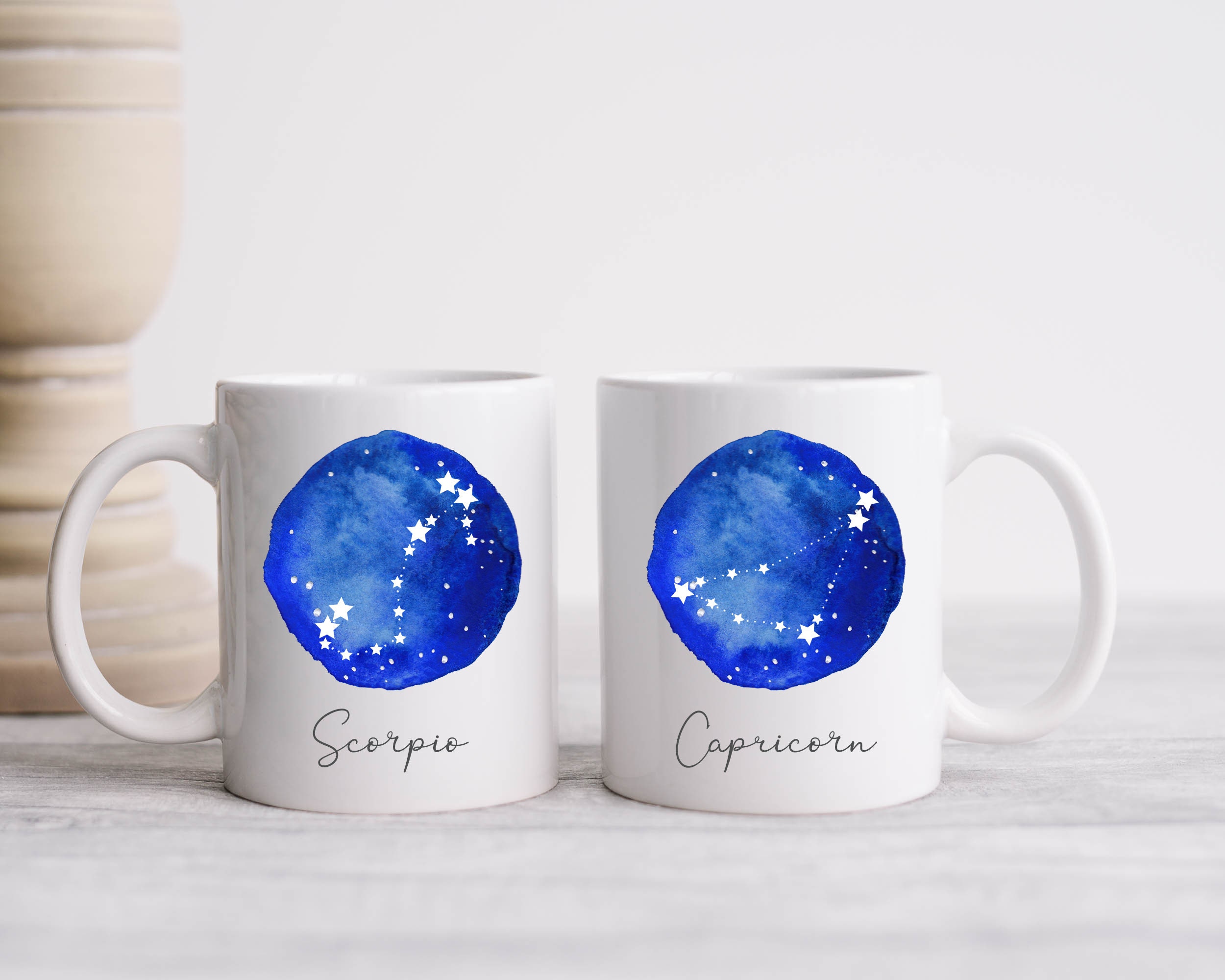 Star Sign Mug Personalised Zodiac Mug Personalised - Etsy