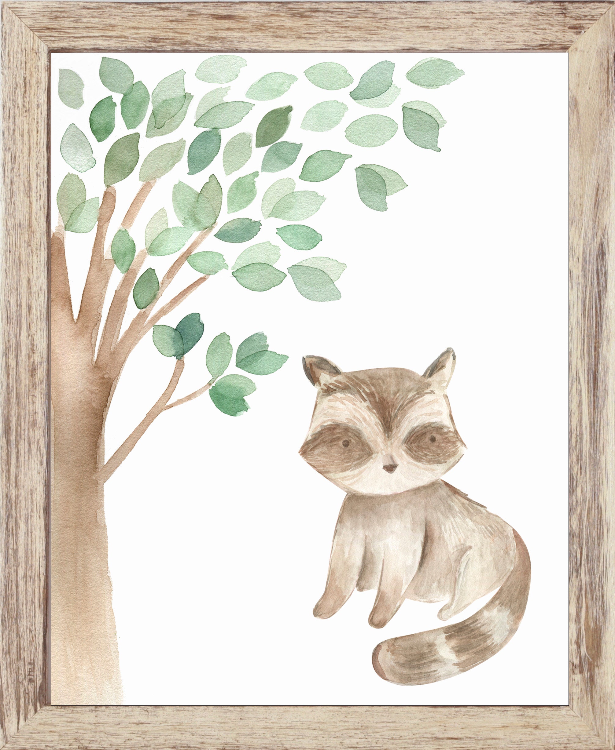 Woodland Animals Print Set of Nursery Prints Forest Animal | Etsy