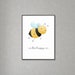 Be Happy Prints Bee Wall Art Bee Art Bumble Bee Wall - Etsy
