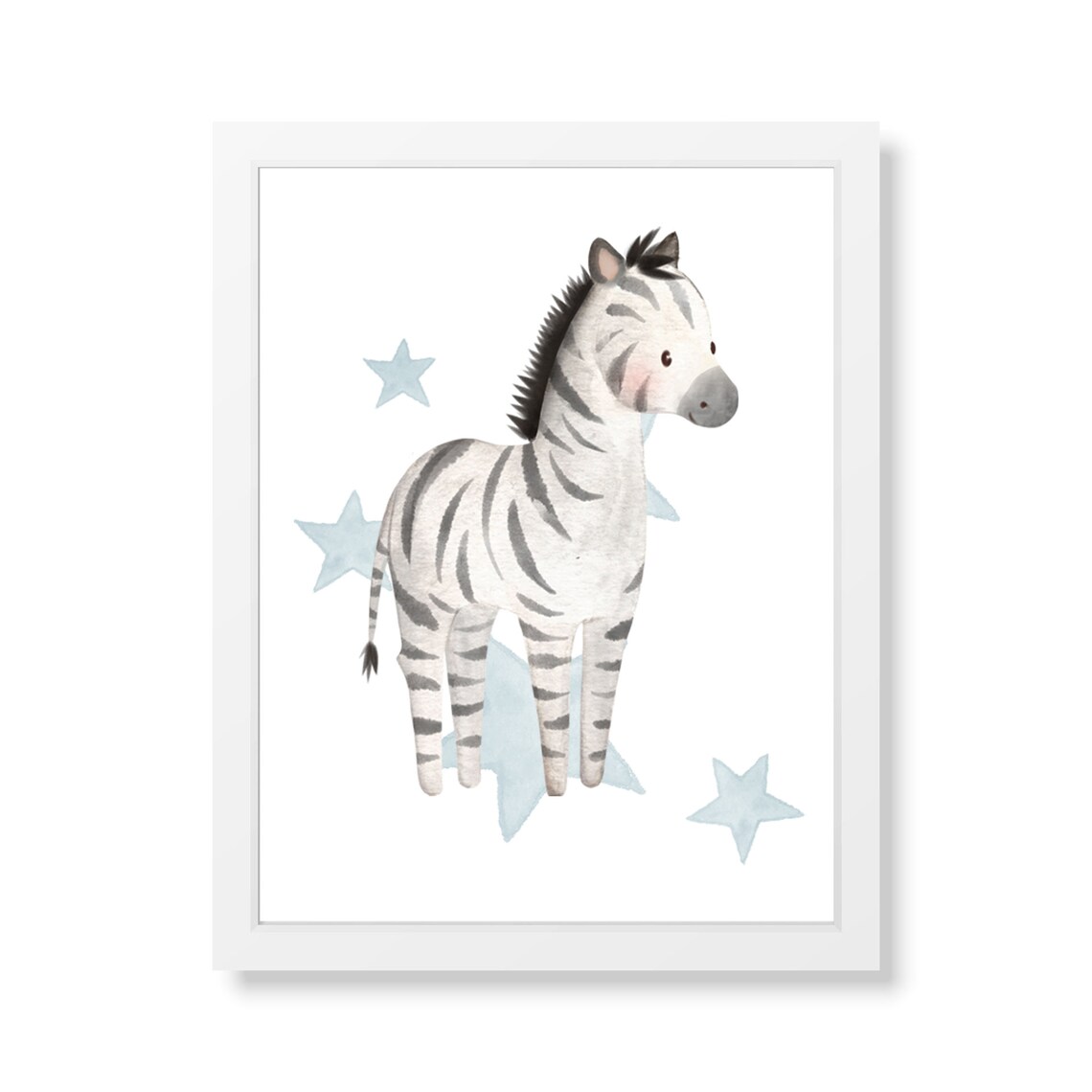 Jungle Animals Print Hot Air Balloon Nursery Prints - Etsy