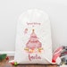 Personalised Christmas Sack Ballerina Pink, Santa Sack, Girl's ...