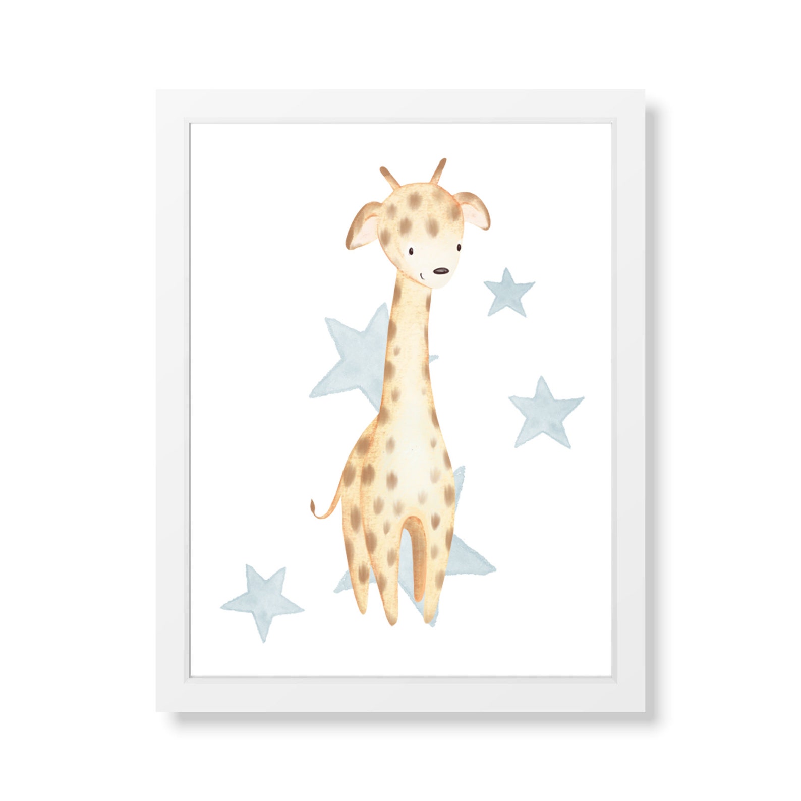 Jungle Animals Print Hot Air Balloon Nursery Prints - Etsy