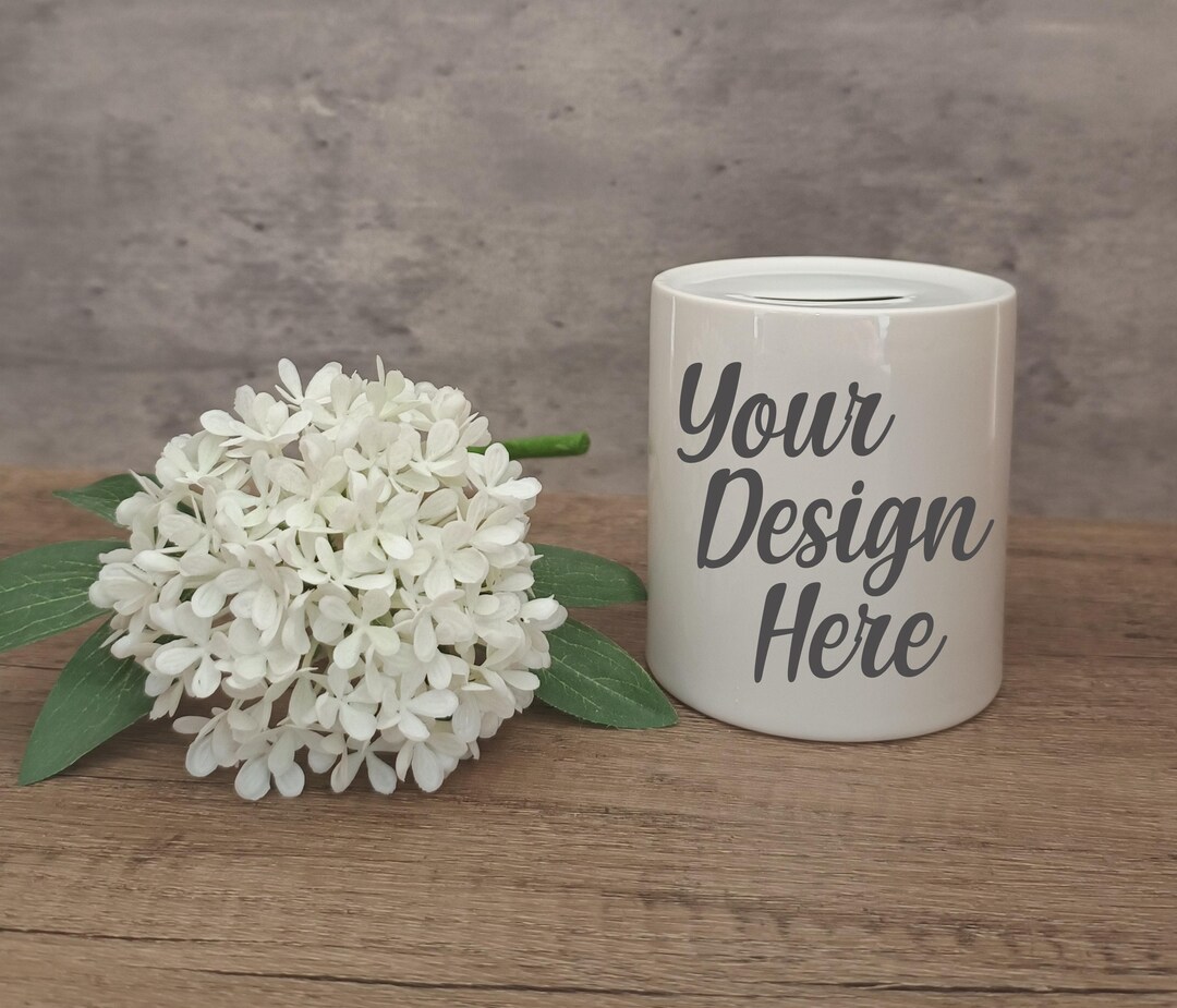 Money Box Mockup Coin Bank Mockup Sublimation Piggy Bank Mock up ...