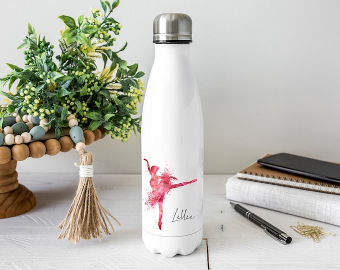 Ballet Gifts Ballet Water Bottle Personalized Ballet Bottle Dance ...