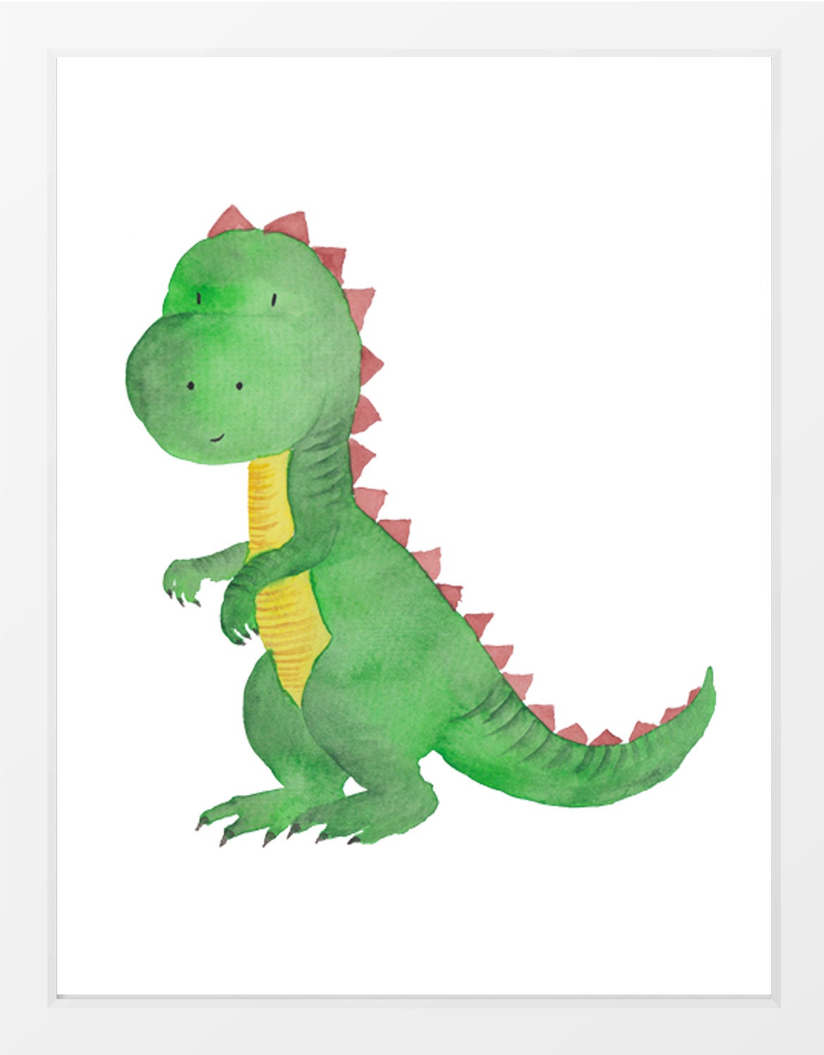 Dinosaur Nursery Prints , Baby Animal Wall Art , Set of 3, 4 or 6 ...