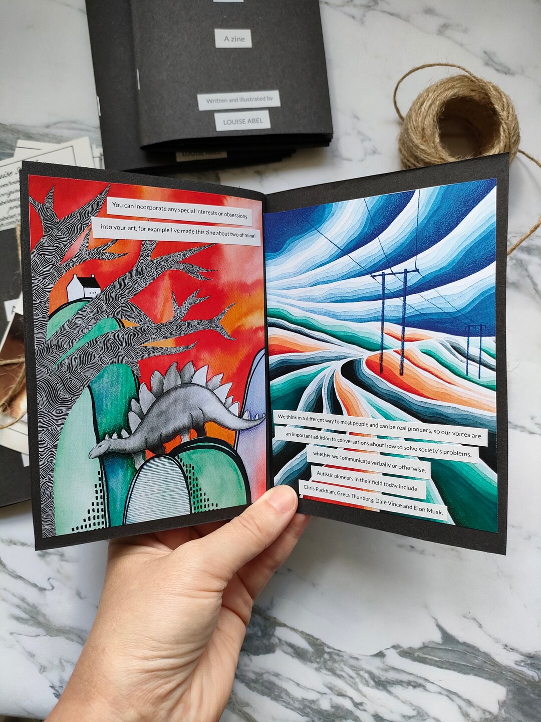 Autism & Art Zine PDF | Digital Version | by Louise Abel | Self ...