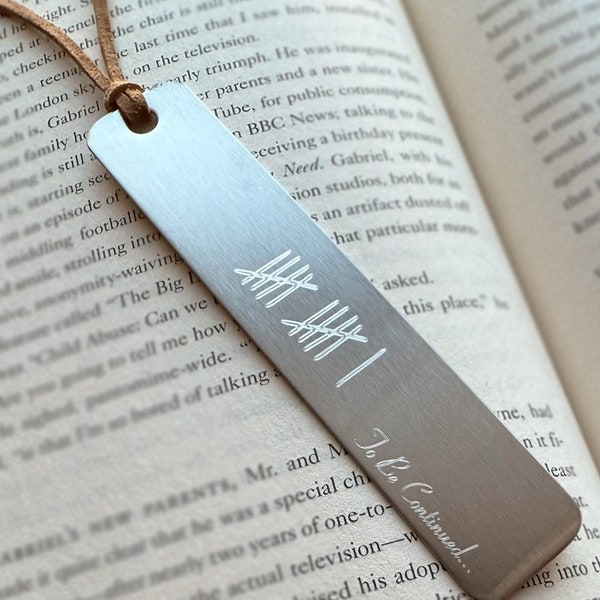 Personalized Metal Bookmark - Etsy
