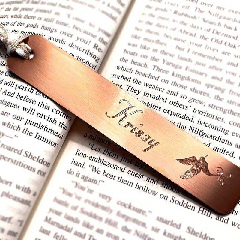 Hummingbird Bookmark - Etsy