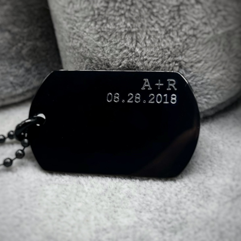 Custom Men Dog Tags - Etsy