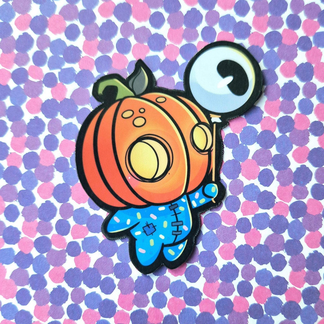 Baby Gordo Vinyl Sticker Creepies Halloween Cute Creepy Cute Pumpkin ...