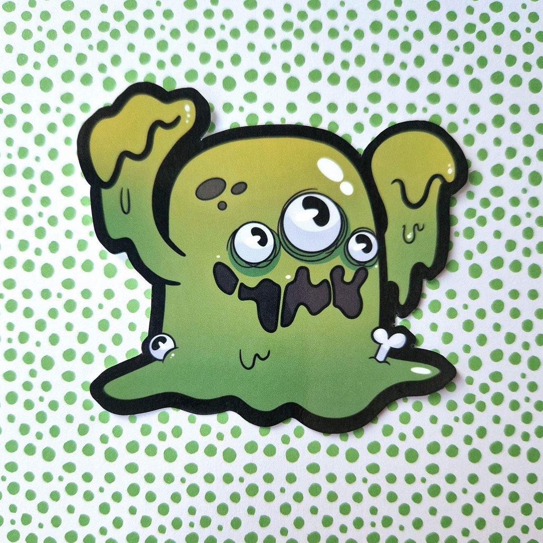 Blobby Vinyl Sticker - Creepies - Halloween - Cute - Creepy Cute ...