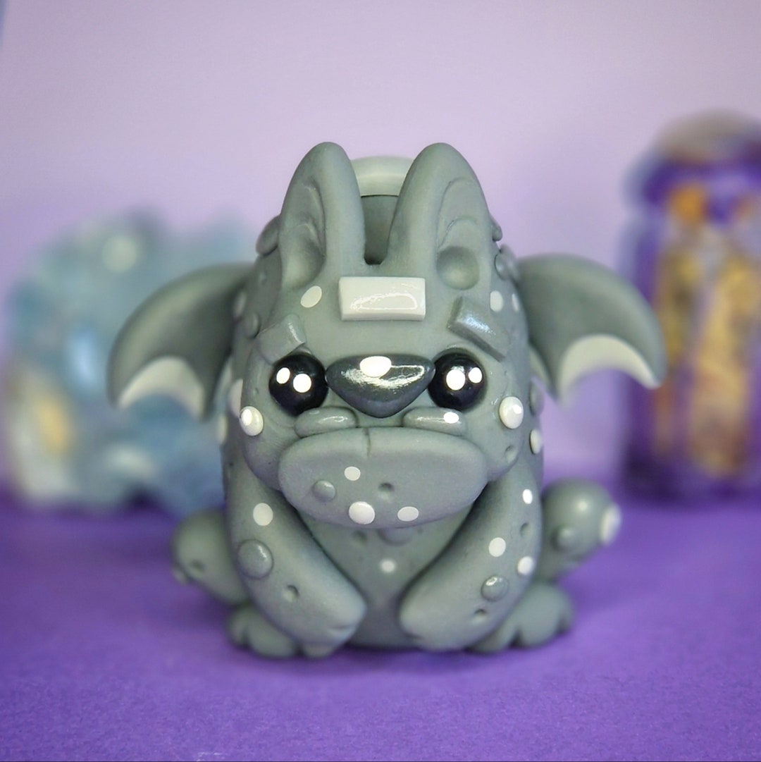 DOYLE the GARGOYLE, Clay, Handmade, Protector, Monster, Desk Buddy - Etsy