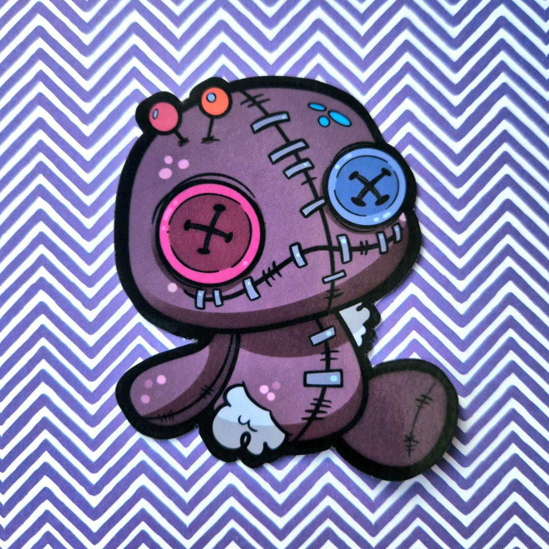 Vooboo Vinyl Sticker - Creepies - Halloween - Cute - Creepy Cute ...