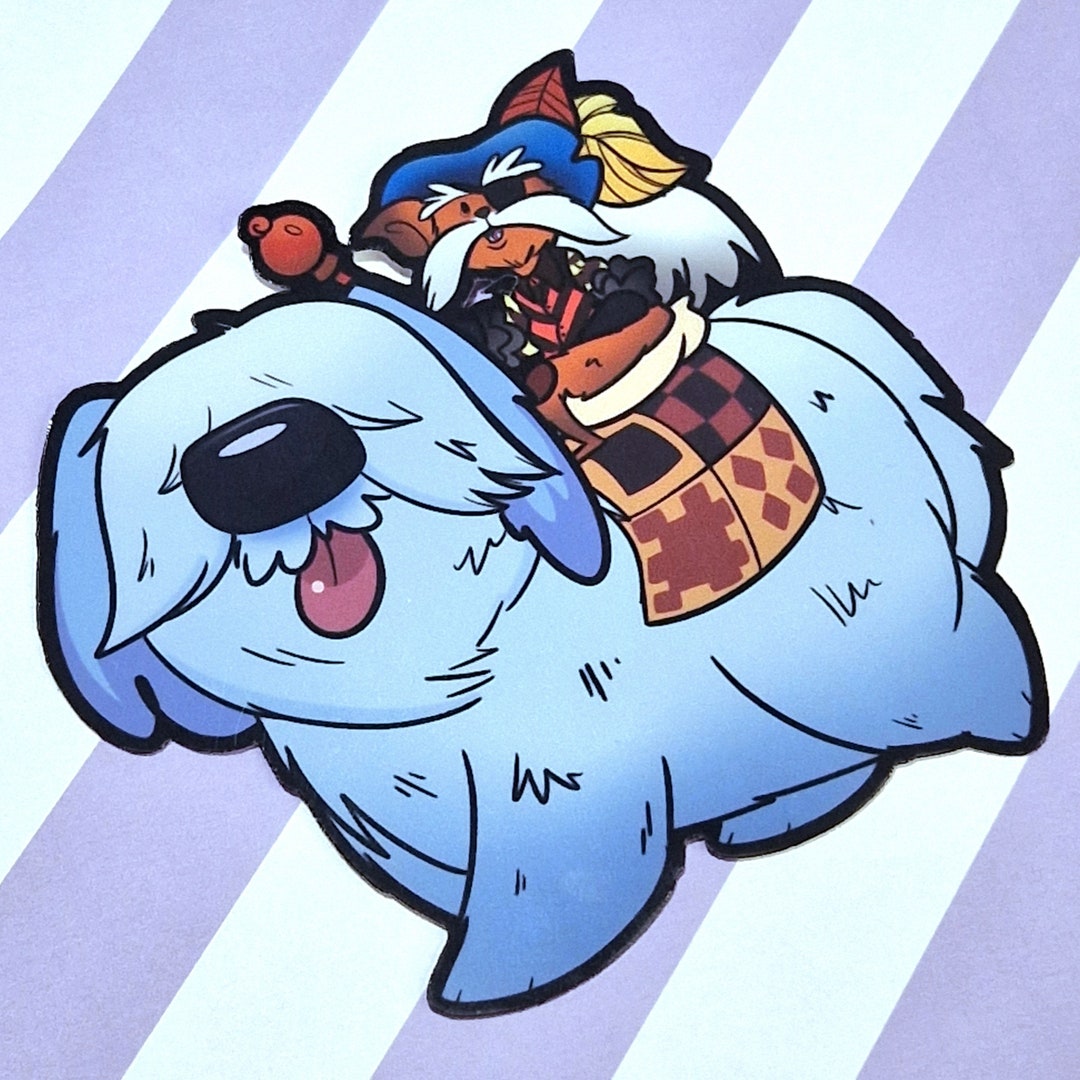 Ambrosius and Sir Didymus Vinyl Sticker, Labyrinth, Creepies, Gift Idea ...