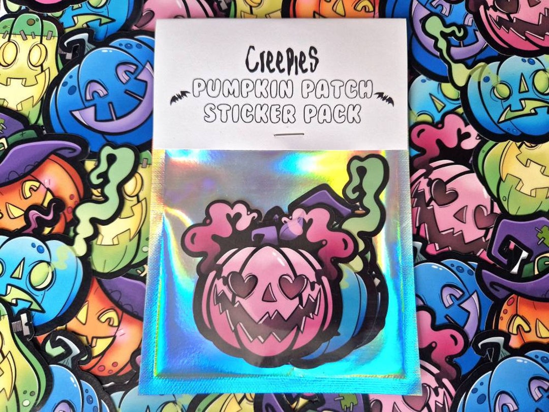 Pumpkin Patch Sticker Pack - Halloween - Jackolantern - Creepies - Etsy