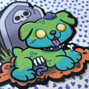 Rotweiler Vinyl Sticker - Creepies - Halloween - Cute - Creepy Cute ...