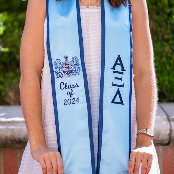 Custom Graduation Stole - Etsy