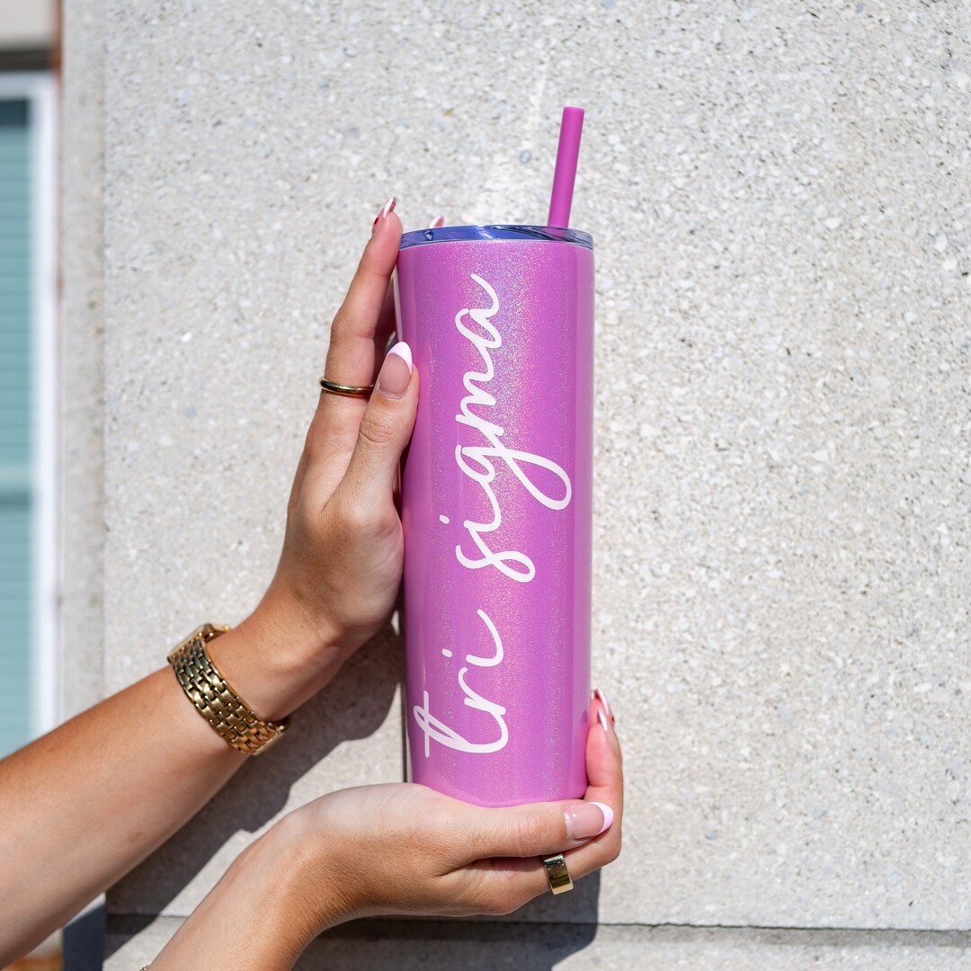 Skinny Cursive Personalized Sorority Chapter / Sorority Initiation Gift ...