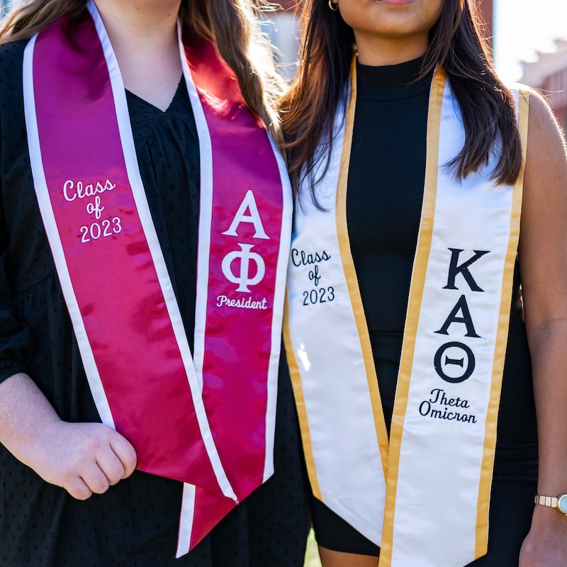 Greek Graduation Stole - Etsy