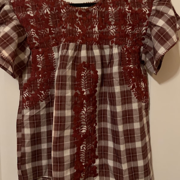 Maroon Plaid - Etsy