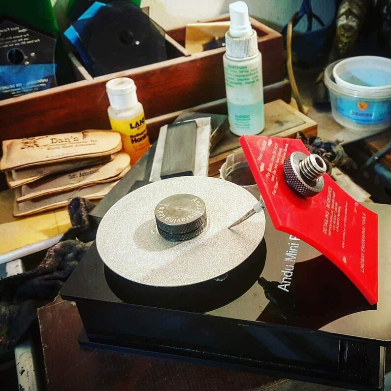 Mini Power Hone With Templates for Grinding Graver Point | Etsy