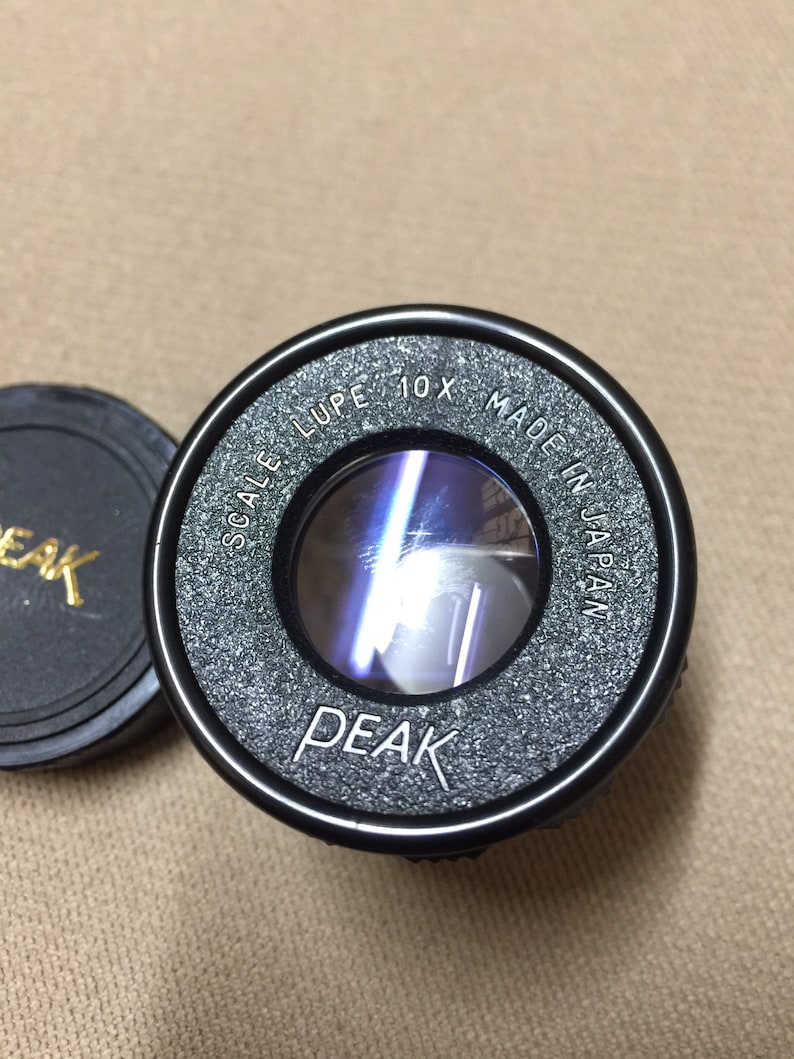 Peak Scale Loupe Lupe X10 Made in Japan - Etsy