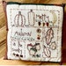 Primitive Hand Embroidery, Seasons Sampler Pattern - Etsy
