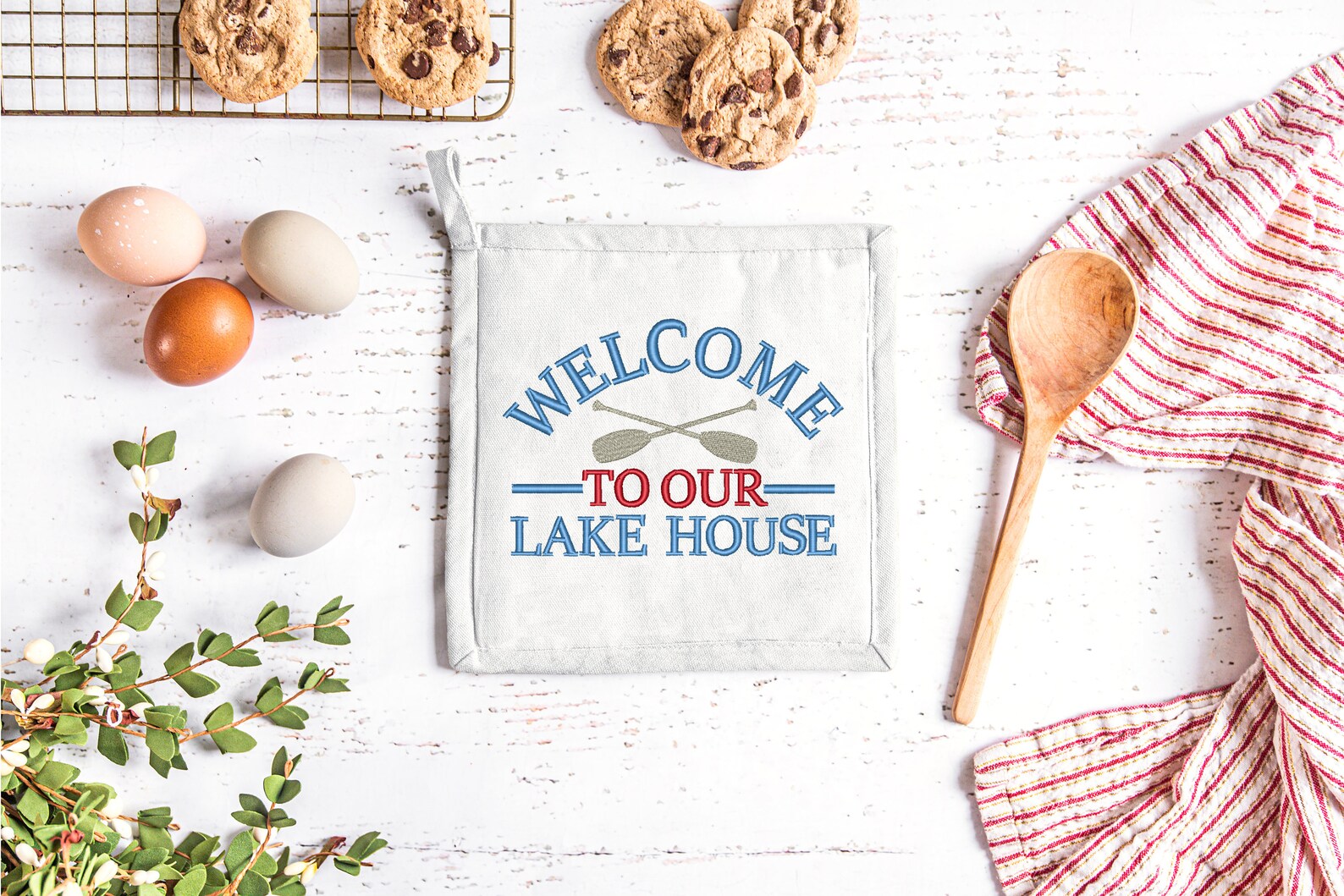 Welcome to Lake House Embroidery Pattern: ITH Design (instant Download ...