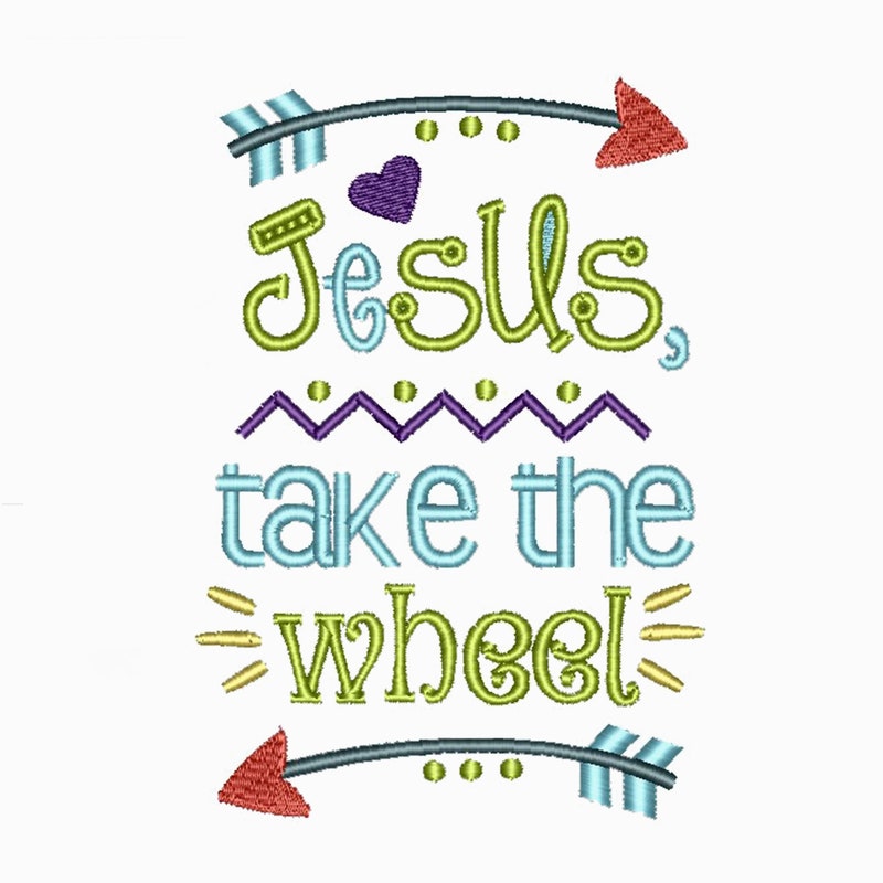 Jesus Take the Wheel Svg - Etsy