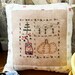 Primitive Hand Embroidery, Seasons Sampler Pattern - Etsy