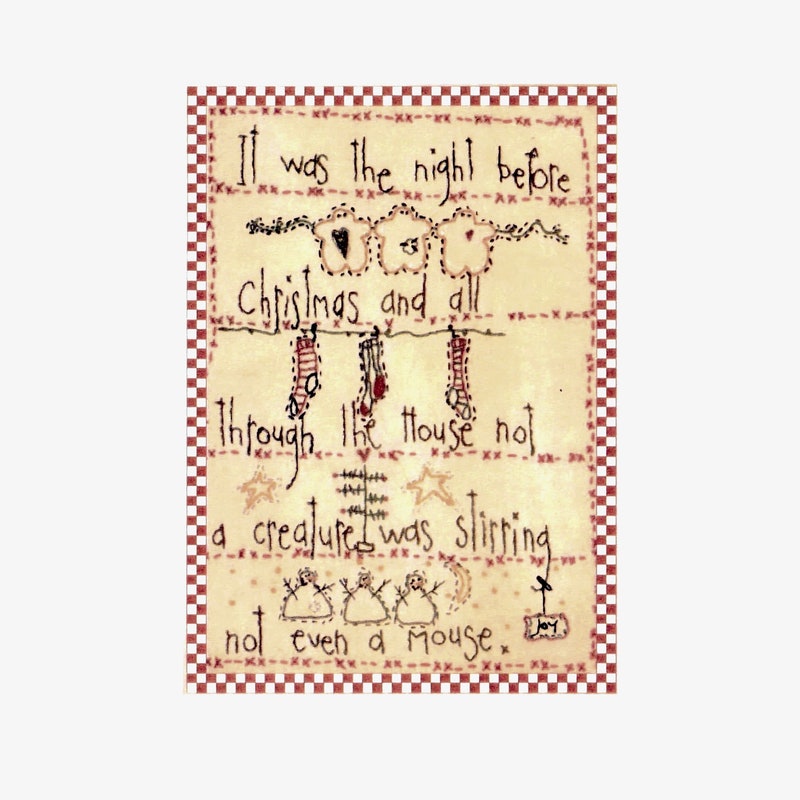 Christmas Stitchery - Etsy