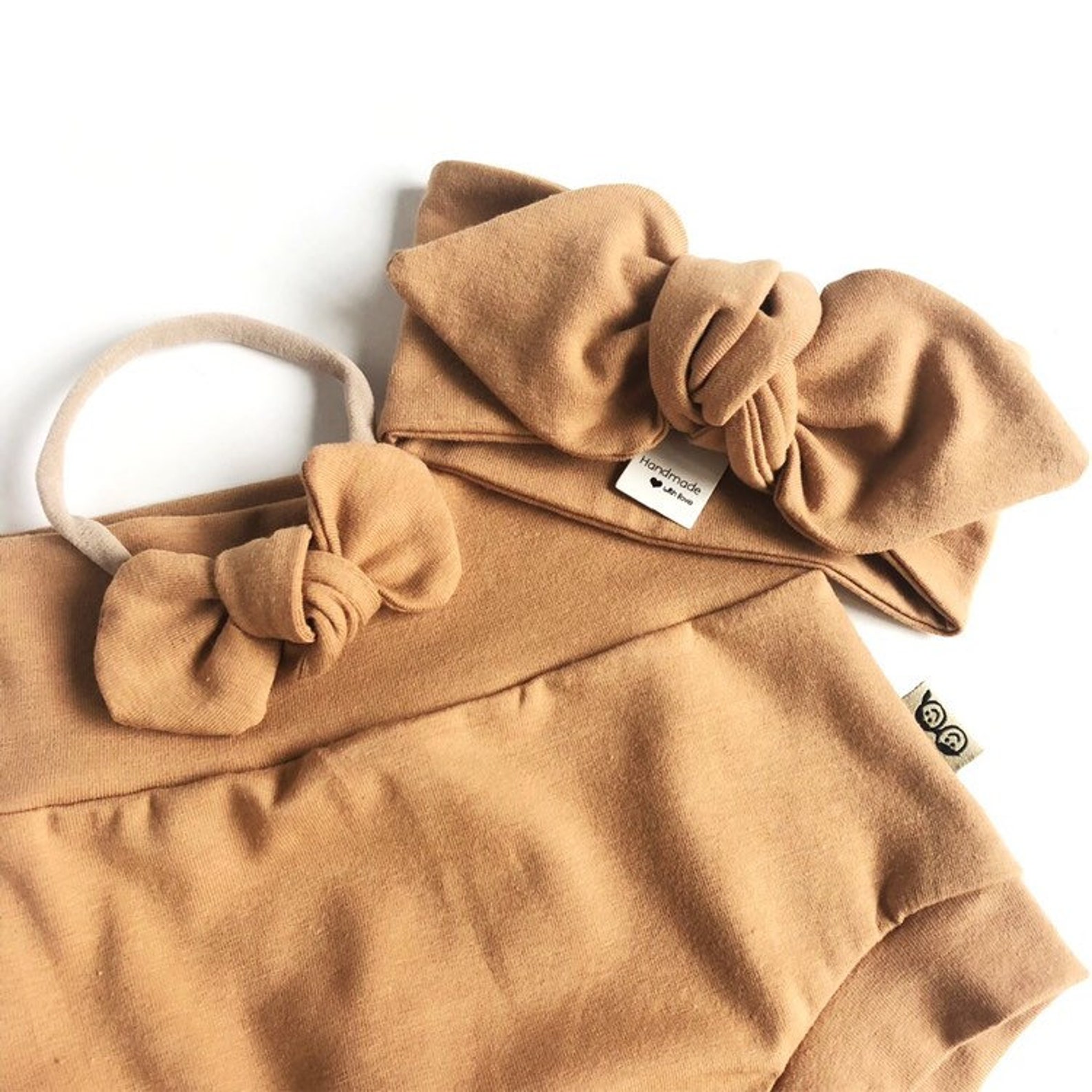 Camel High Waisted Bummies, Baby Bummy for Baby Girls, Bummies Shorts ...