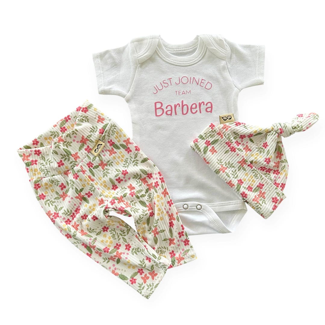 Baby Girl Coming Home Outfit Personalized Newborn Gift, Custom Name New ...