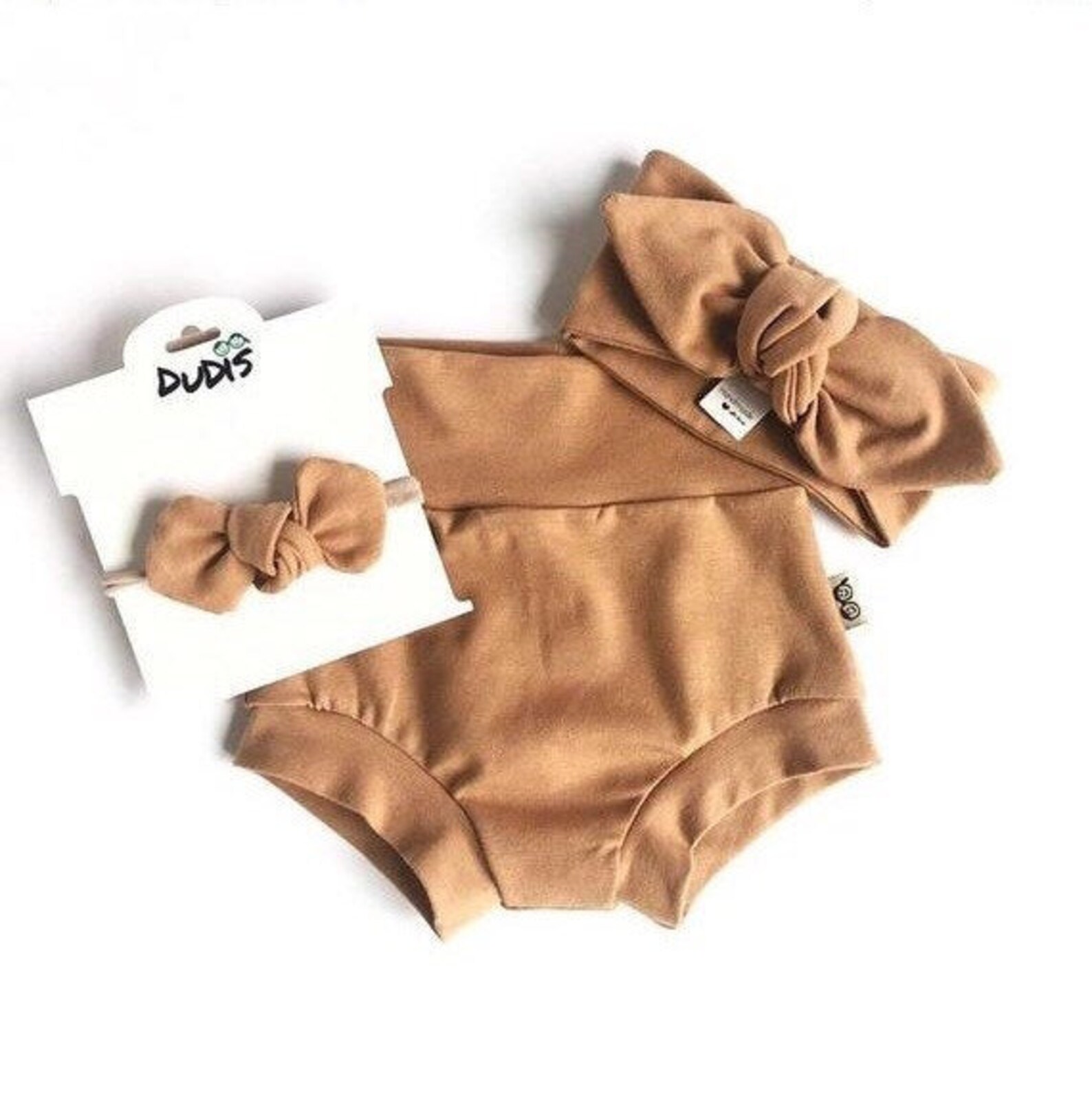 Camel High Waisted Bummies, Baby Bummy for Baby Girls, Bummies Shorts ...