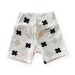 Cross Monochrome Biker Shorts Lounge Set, Handmade Kids Tee and Shorts ...
