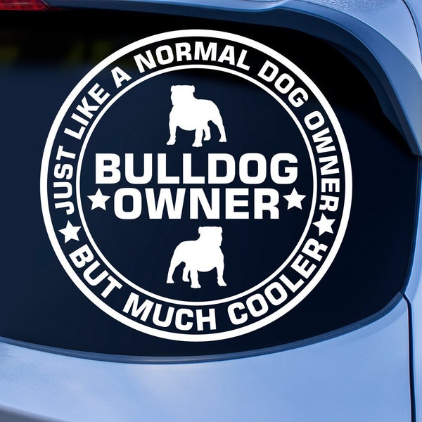 Bulldog Stickers - Etsy